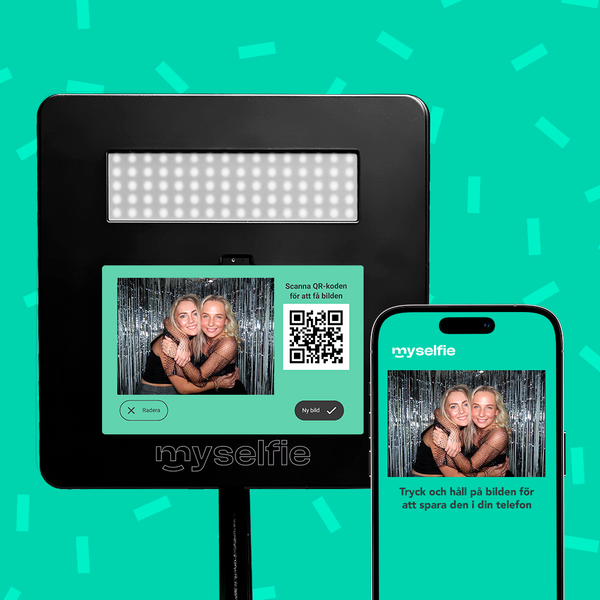 Hyr en selfiekamera från Myselfie - GRATIS frakt i hela Sverige!